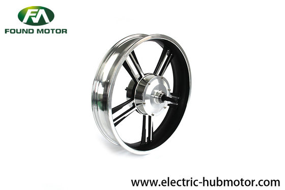 20''36V 250W DC Brushless Electric Bike Wheel Hub Motor Silver / Black Surface Optional