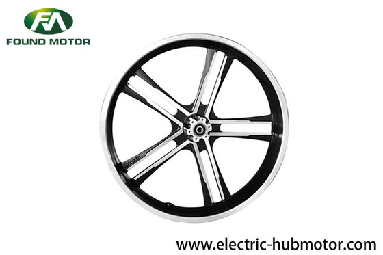 20''36V 250W DC Brushless Electric Bike Wheel Hub Motor Silver / Black Surface Optional
