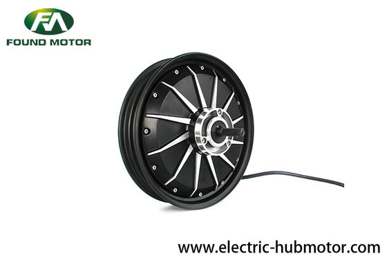 12'' 72V 2000W high speed and big power custom motor for electric motorcycle motor