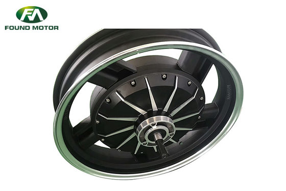 17'' 72V 3000W big power high speed dc brushless gearless custom hub motor for electric motorcycle