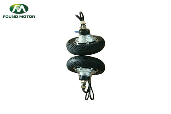 10'' 36V 200W single shaft brushless geared custom hub motor with electromagnetic brake for electric wheel