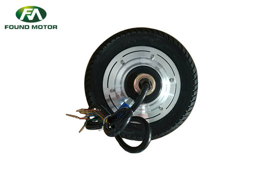 10'' 36V 200W single shaft brushless geared custom hub motor with electromagnetic brake for electric wheel