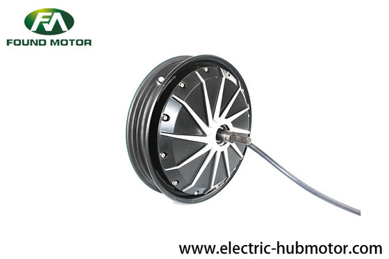 12'' 72V 1500W high speed and big power custom motor for electric motorcycle motor