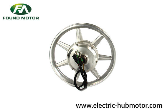 14'' 48V 350W DC brushless geared high speed electric scooter hub motor