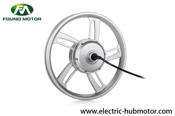 16''48V 500W DC brushless geared high speed electric scooter hub motor