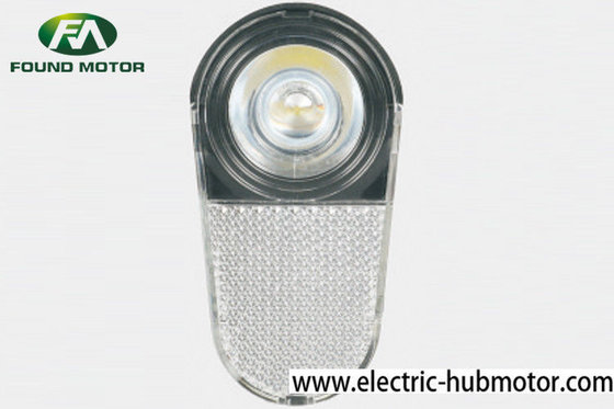 Waterproof Electric bike LED front light 110lm-130lm Lumen RoHs Approvals