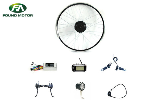 48V 350W Electric Bike Conversion Kit with Foc-6 Controller