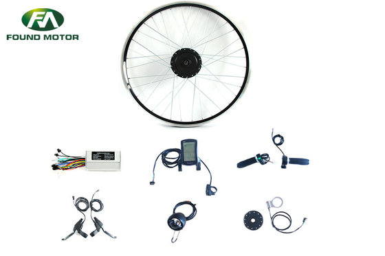Electric Bike Conversion Kit with 48V 350W BLDC Geared Motor Electric Hub Motor