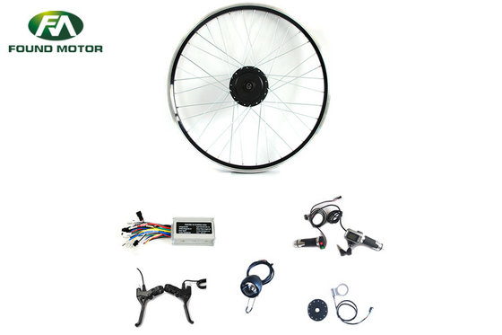 Electric bike conversion kit with 48V 350W BLDC geared motor for electric bike and electric bicycle