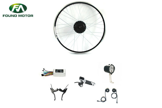 26'' 48V 350W Electric Bike Conversion Kit with FOC-6 Controller