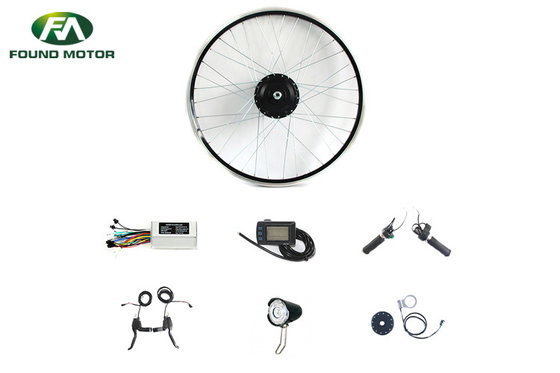48V 350W BLDC Geared Motor Electric Bike Conversion Kit with Normal Connectors