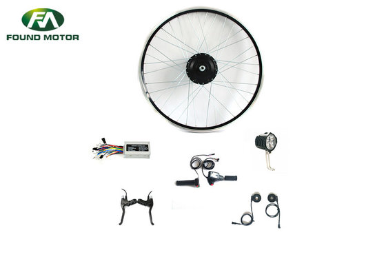 24V 180W BLDC geared Motor Electric Bike Conversion Kit with optional D-021 front light