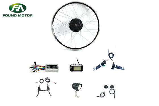 52V 500W BLDC geared Motor Electric Bike Conversion Kit with optional D-22 light for electric bike