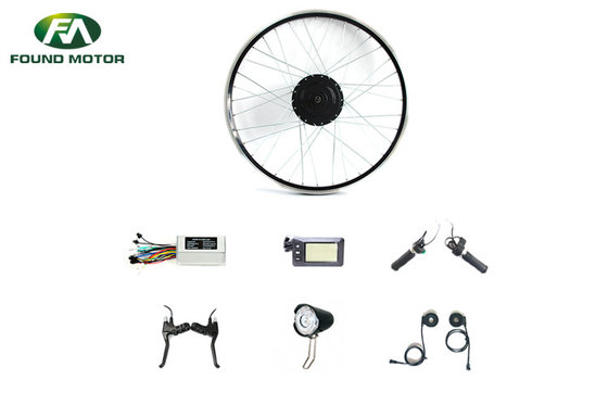 24'' 48V 350W Electric Bike Conversion Kits E-Bike Hub Motor Kit with Optional Brake Lever