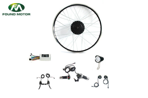 26'' 48V 500W Power Display Throttle kit Electric Bike Conversion Kit with BLDC Geared Motor
