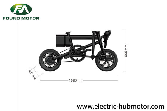 12 inch 36V 250W F-1 adult lithium battery foldable electric bike