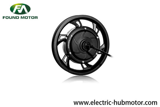 12'' 36V 250W DC brushless geared high speed electric bike motor