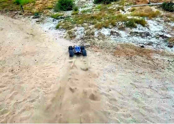 1/10 Electric Racing RC Cars Big Wheels On Road With 80 km/H Speed