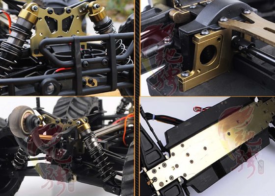 Waterproof Brushless RC Monster Truck 1 10 Scale RC Truggy 2.4 GHZ