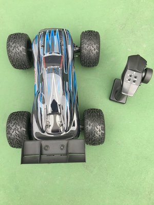 1/10 Scale19.9 Inch Brushless Waterproof ESC 80A  Electric RC Truggy Blue Shell