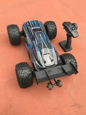 1/10th 19.9 Inch Brushless  ESC 80A  Electric RC Truggy Blue Body