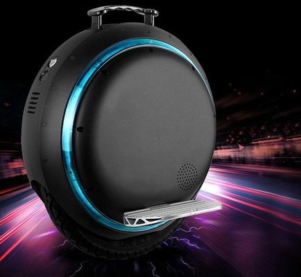 Bluetooth Music Speaker One Wheel Self Balancing Scooter , Self Balance Electric Unicycle