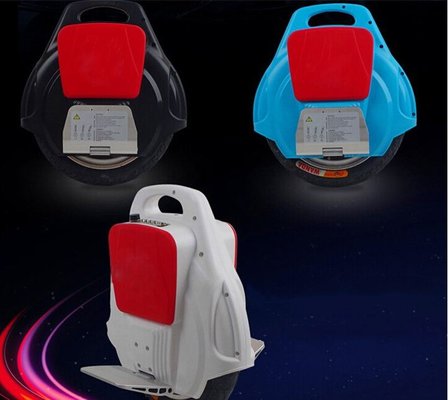 132W Lithium Battery Motorized Standing Single Wheel Electric Balancing Unicycle