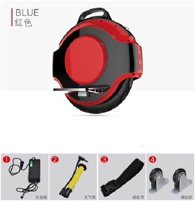 132 Watt Self Balancing Electric Self Balancing Unicycle 18Km/h Battery Powered