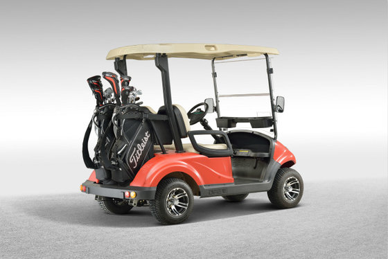 Colorful 48V 3 KW Club 2 Seater Golf Carts , Battery Operated Electric Golf Buggy