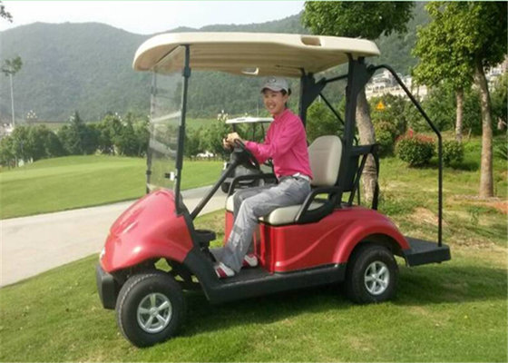 Safety 3KW Motor 2 Seater Electrical Golf Carts , Club Car Street Legal Golf Carts