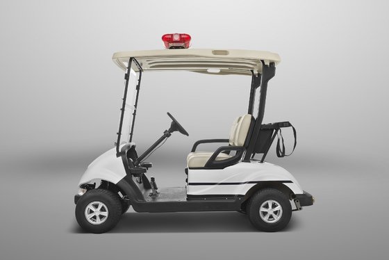 White Color 2 Seater Police Electric Patrol Vehicle For Community / Factory