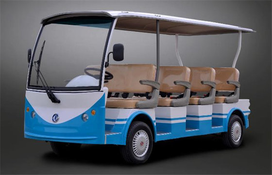 11 Seats Electric Sightseeing Bus , Multi Passenger Golf Carts For Tourists