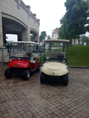 Custom Electric 2 Seater Golf Carts / Golf Buggy Club Car Street Legal