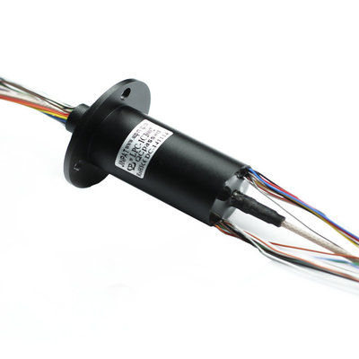 Capsule Slip Ring RF Coaxial Connector with 30 Circuits, Radar Antenna Slip Ring, Gold-gold Contacts for Satellite