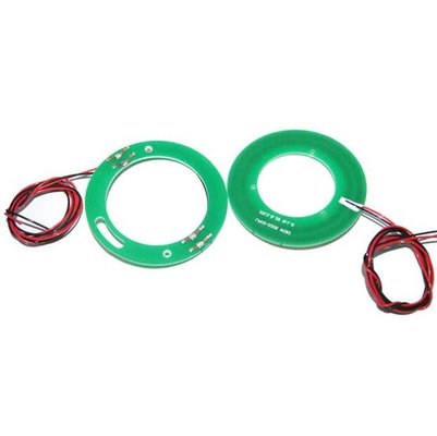 Pancake Slip Ring PCB Design Through Bore 46.0mm 5A Per Circuit For Process Control Equipment