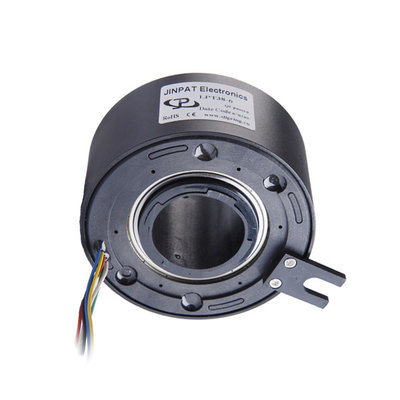 Through Bore Slip Ring, Electrical+Fiber Optical Hybrid Rotary Joint For Robotics Vehicles
