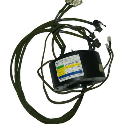16 Wires Hallow Shaft Slip Ring With 96mm Big Bore Compact Shape and Reliable Performance