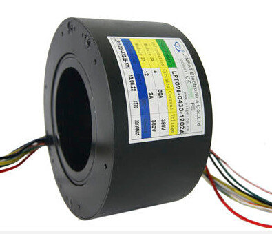Precise Structure Hallow Shaft Slip Ring 380V and Smooth Surface for Telecommunication Networks