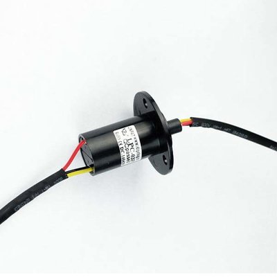 Gold to Gold Contacts 3 Circuits Wind Turbine Slip Ring Fluid Rotary Union With Sand Resistance
