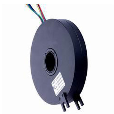 Low Noise Levels Slip Ring With Through Bore 38.1mm(8 Circuits 10A Per Circuit) Slow Speed
