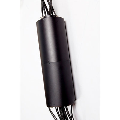24 Circuits Solid Through Bore Slip Ring Exquisite Design Low Friction Stable Running
