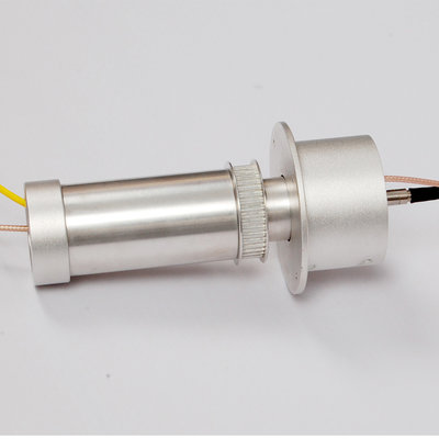 Hybrid Transmission Slip Ring With Single Channel Optic Rotary Joint and Signals Transmitting