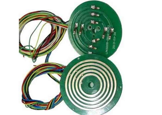 Pancake Slip Ring With Through Bore 53.7mm PCB Slip Ring For Display/Turntable