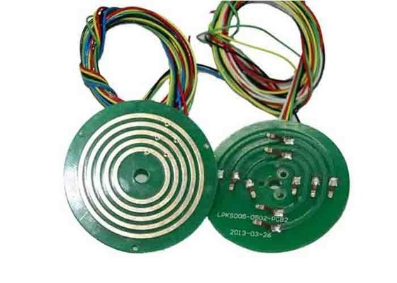 Pancake Slip Ring With Through Bore 53.7mm PCB Slip Ring For Display/Turntable