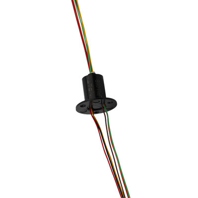 IP54 JINPAT Miniature Capsule Slip Ring, 6 Wires for Wind Turbine Generator with 360°Continuous Rotation