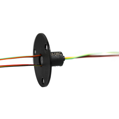 Miniature Capsule Slip Ring Gold-Gold Contacts and 6 Circuits Models Commutator with 360°Continuous Rotation