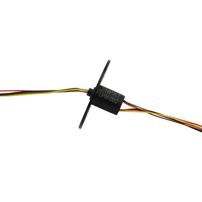 Miniature Capsule Slip Ring Gold-Gold Contacts and 6 Circuits Models Commutator with 360°Continuous Rotation