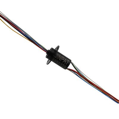 12 Circuits Miniature Slip Ring 2A/Wire Compact Slip Ring With Reliable Operation for Military Use
