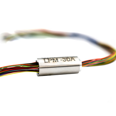 JINPAT Miniature Slip Ring 30circuits with  Compact Design Low Electrical Noise for CCTV Pan