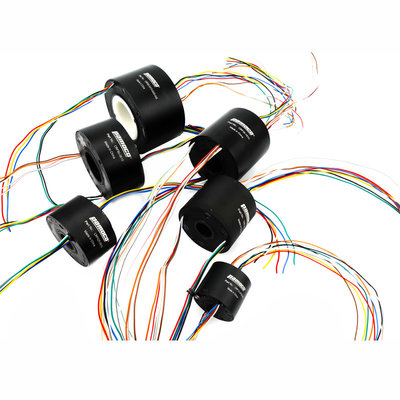 IP68 Through Bore Slip Ring Stable Rotation And Higher Rotation Accuracy for Camera Platform